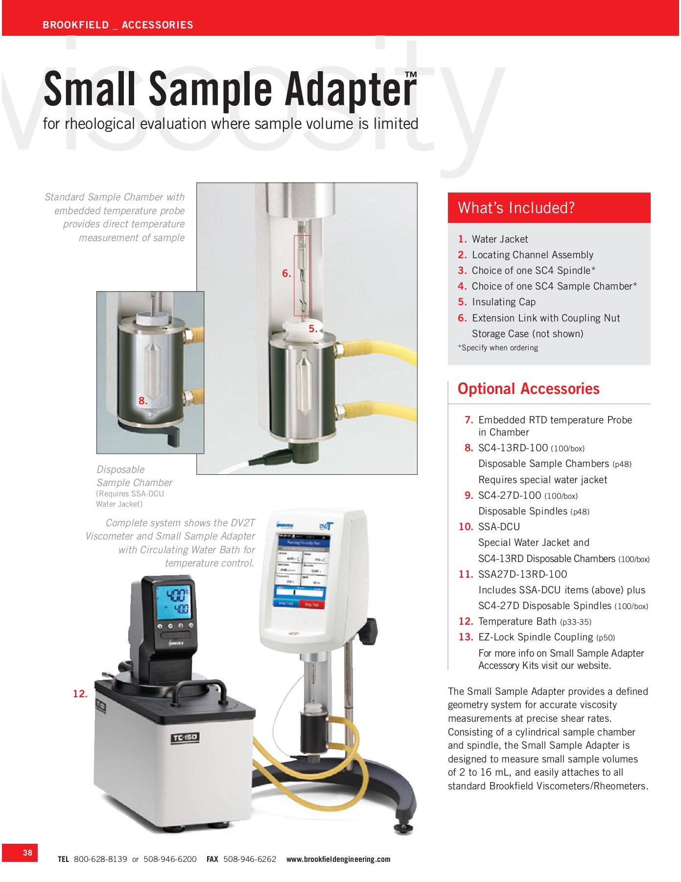 SMALL SAMPLE ADAPTER - BROOKFIELD VIỆT NAM