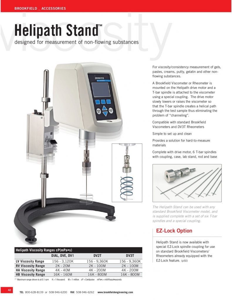 HELIPATH STANDTHIẾT BỊ ĐO MẪU KHÔNG ĐỒNG NHẤT - BROOKFIELD VIỆT NAM