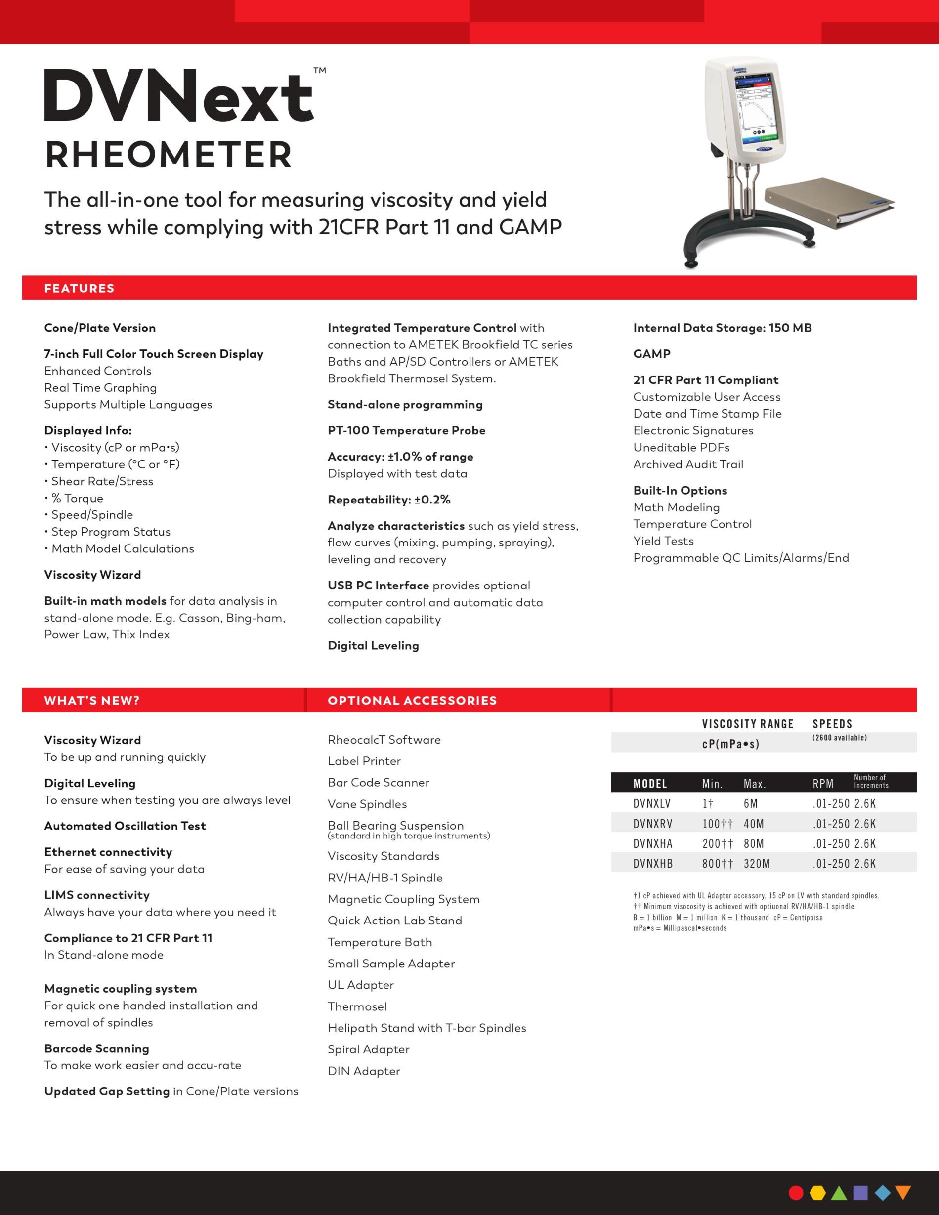 BROOKFIELD DVNEXT VISCOMETER- BROOKFIELD VIỆT NAM